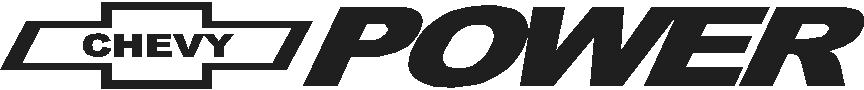 Chevy Power, Windshield Banner