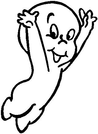 Casper the ghost, Vinyl cut decal